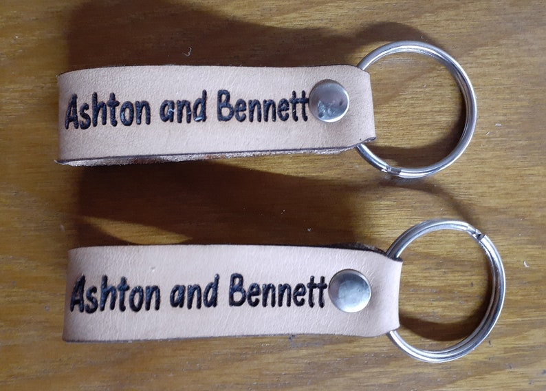 Custom Engraved Key Fob - Etsy
