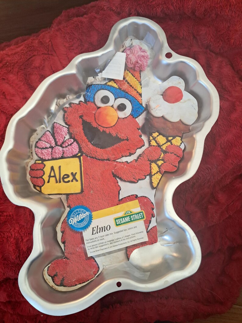 1996 Wilton Sesame Street Elmo Cake Pan - Etsy