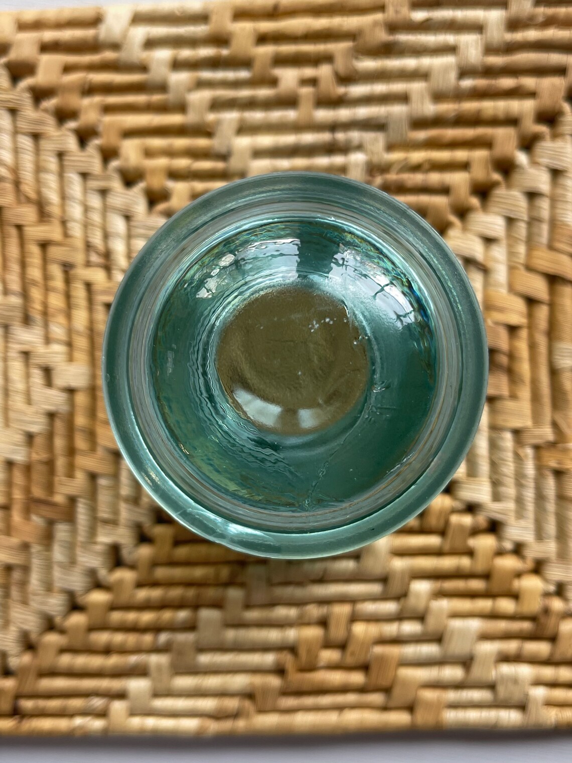 Vintage Aqua Colored Glass Insulator Whitall Tatum Co No 1 43 - Etsy