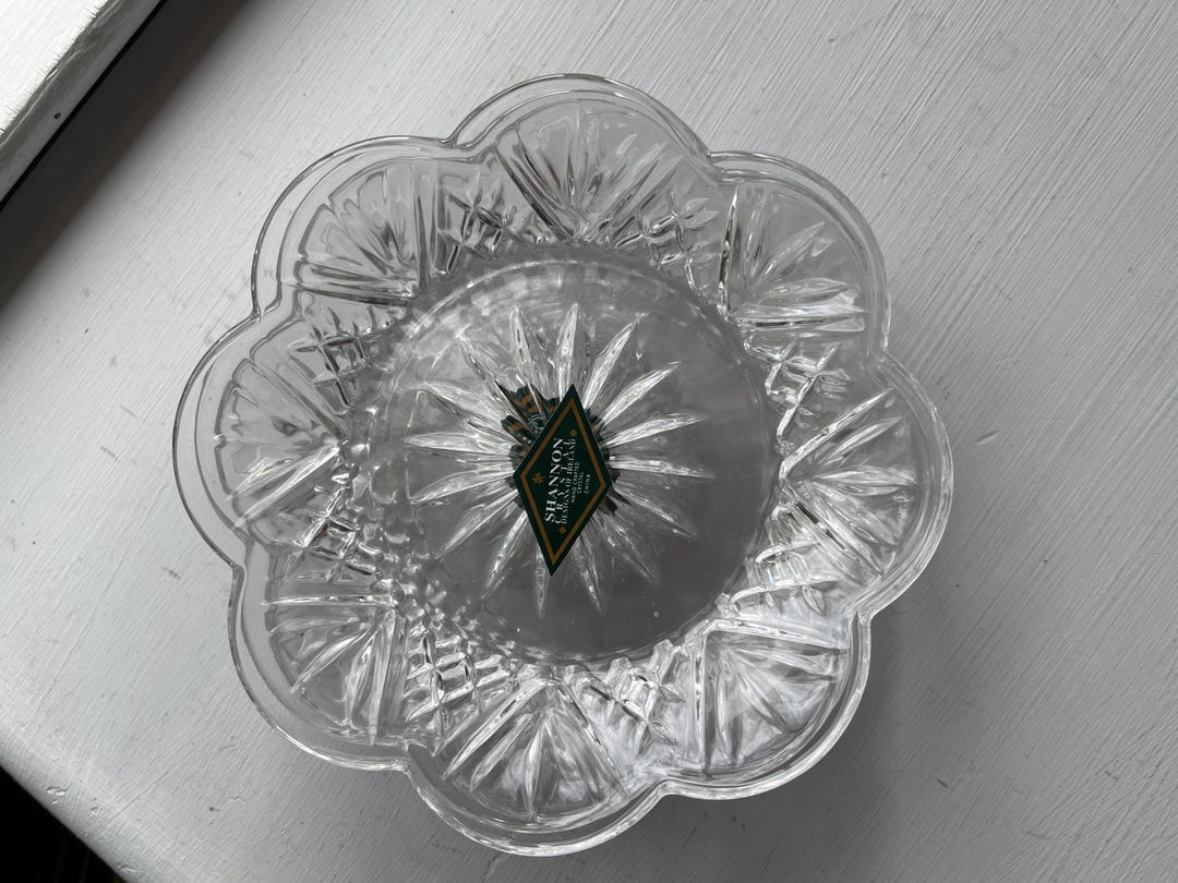 Shannon Crystal Designs of Ireland Hand Crafted Lead Crystal Plates ...