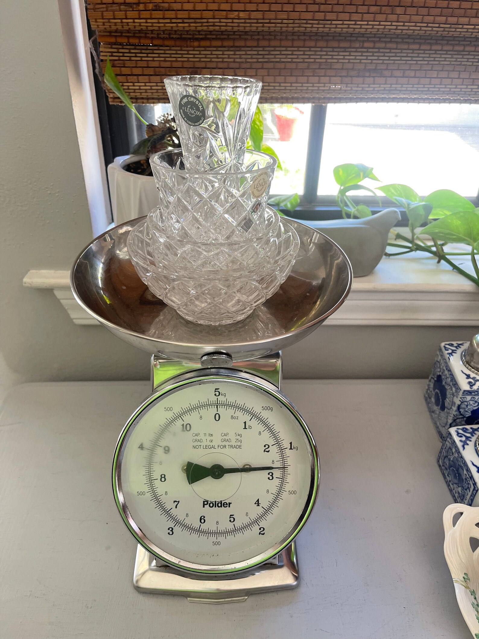 Full Lead Crystal Lenox Made in Czech Republic Set of 5 Star | Etsy