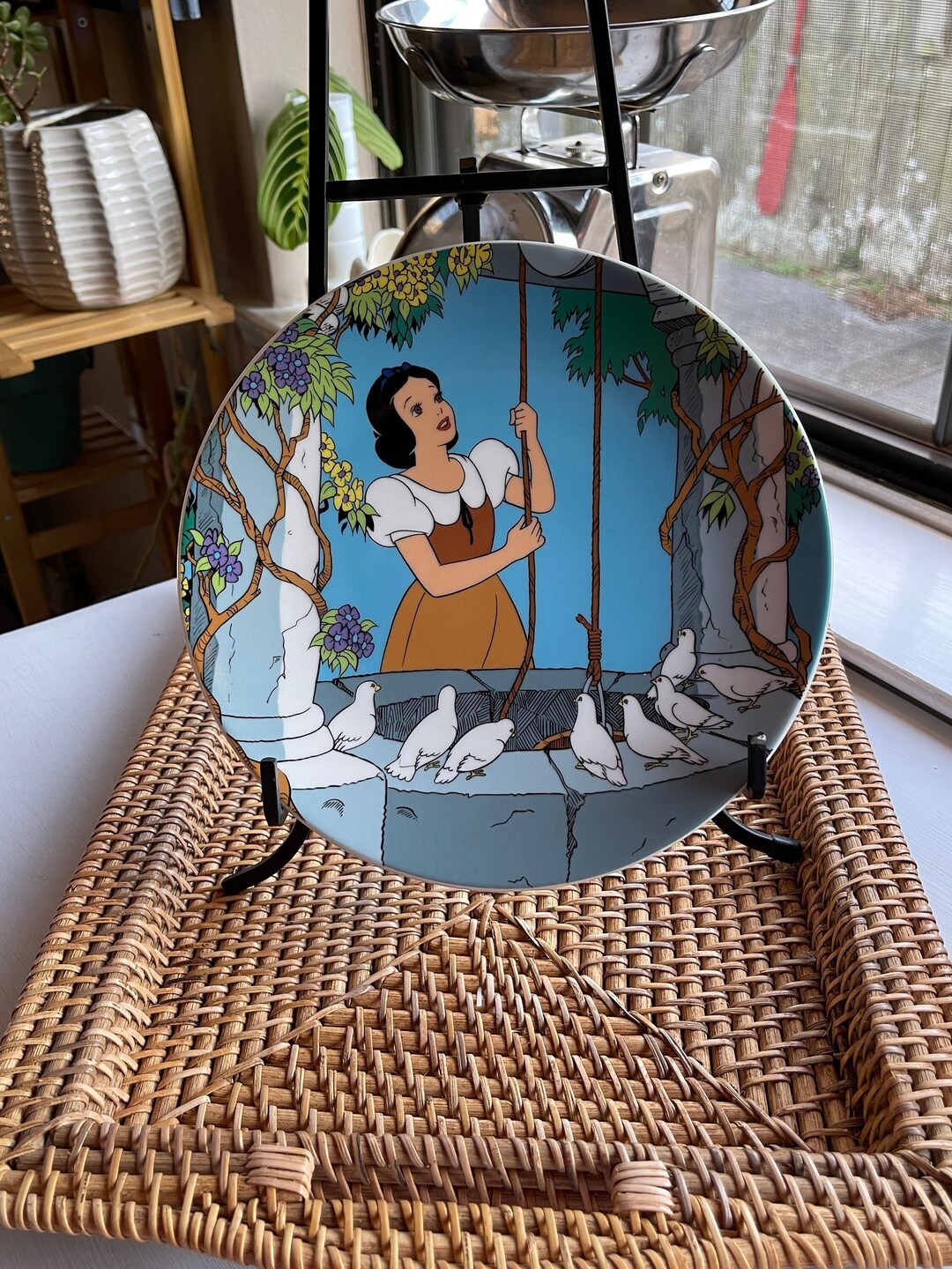 Disney's Snow White and the Seven Dwarfs at the Wishing Well Decorative ...