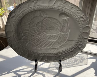 Ceramic Turkey Platter - Etsy