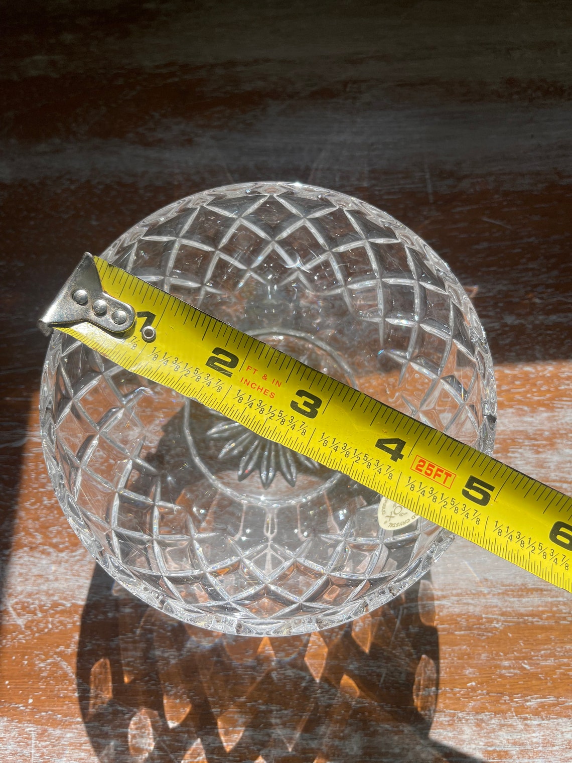 Full Lead Crystal Lenox Made in Czech Republic Set of 5 Star - Etsy