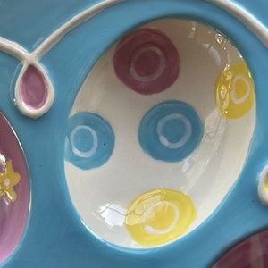 Ganz Easter Egg Plate: Pastel Deviled Egg Display, Spring Decor - Etsy
