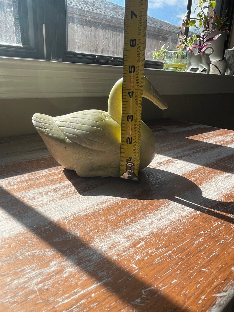 Marble Jade Duck Statue Heavy Marble Duck Decor Duck Statue | Etsy