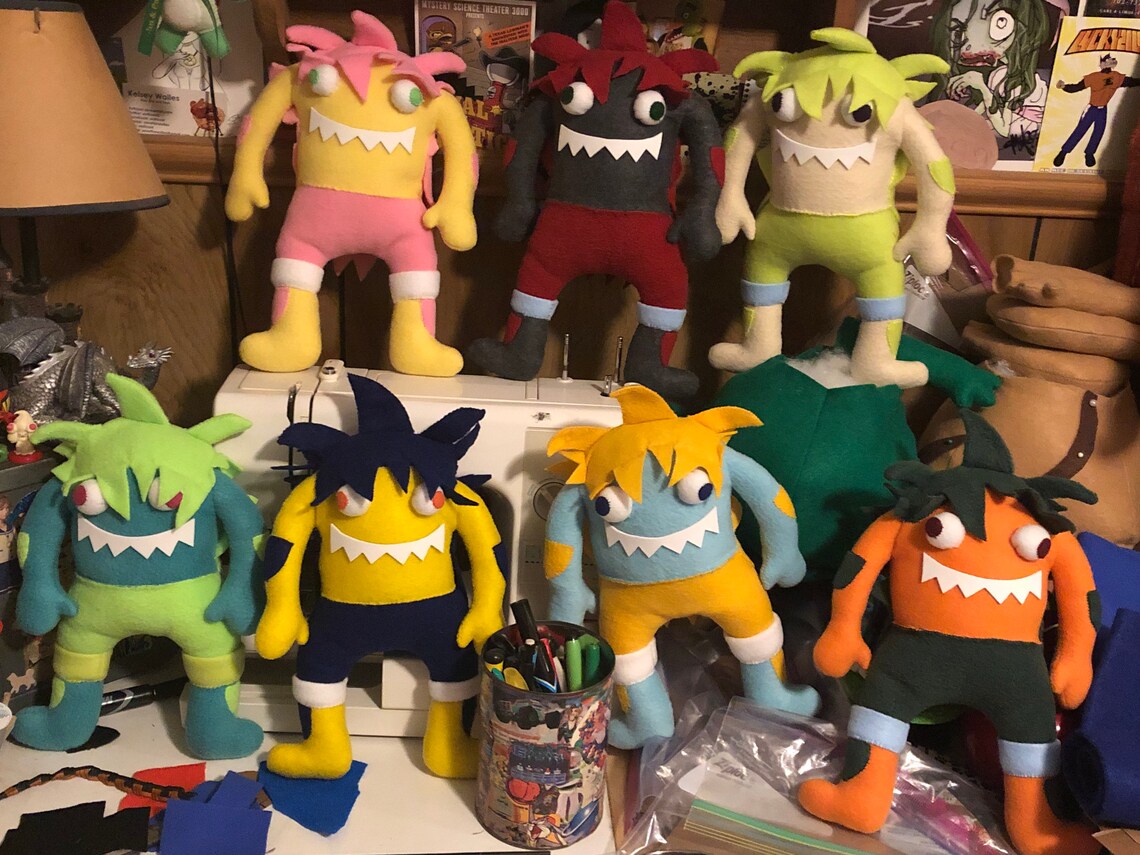 Street Fighter Inspired Blanka Chan Plush classic Arcade - Etsy