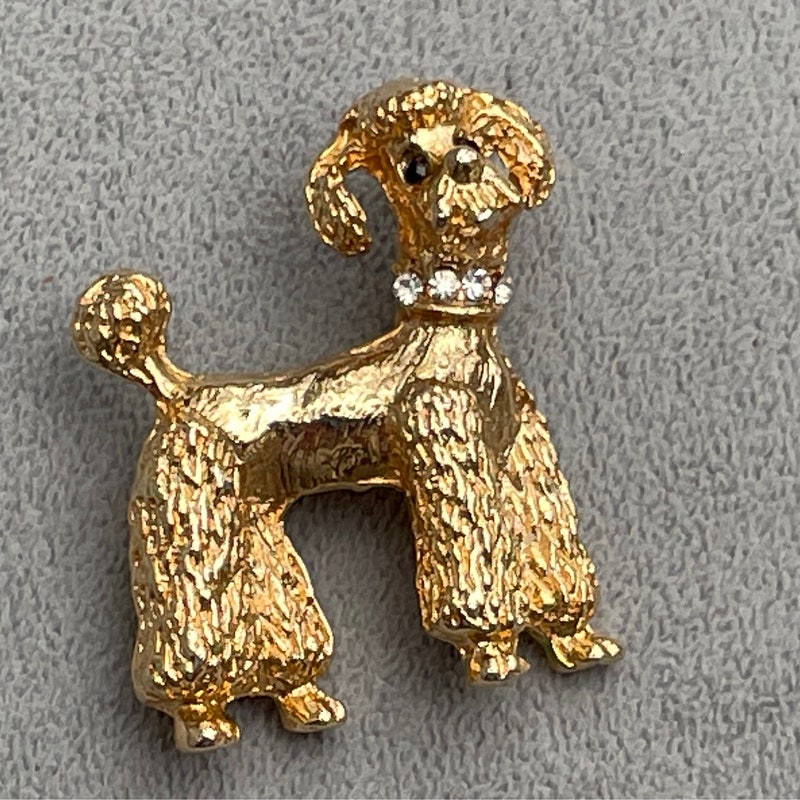 Poodle Brooch - Etsy
