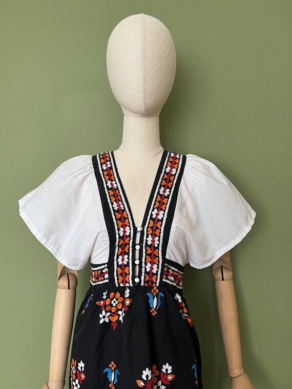 Vintage Simon Ellis 1970’s boho floral maxi dress - Gem