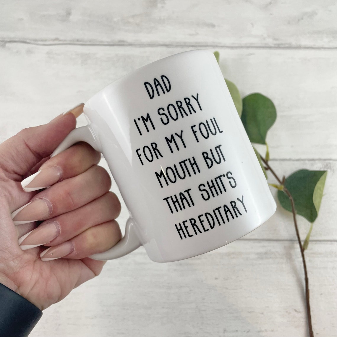 Gift for Dad Swear Mugs Funny Gifts Dad Coffee Mug Tea | Etsy