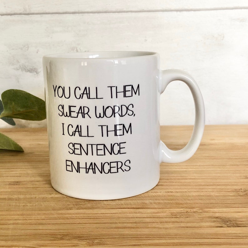 Funny mug Gift for friend Mugs with sayings Swear words | Etsy