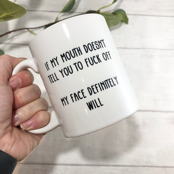 Mature Swear Mugs Rude Coffee Mug Funny Tea Cups in UK | Etsy New Zealand