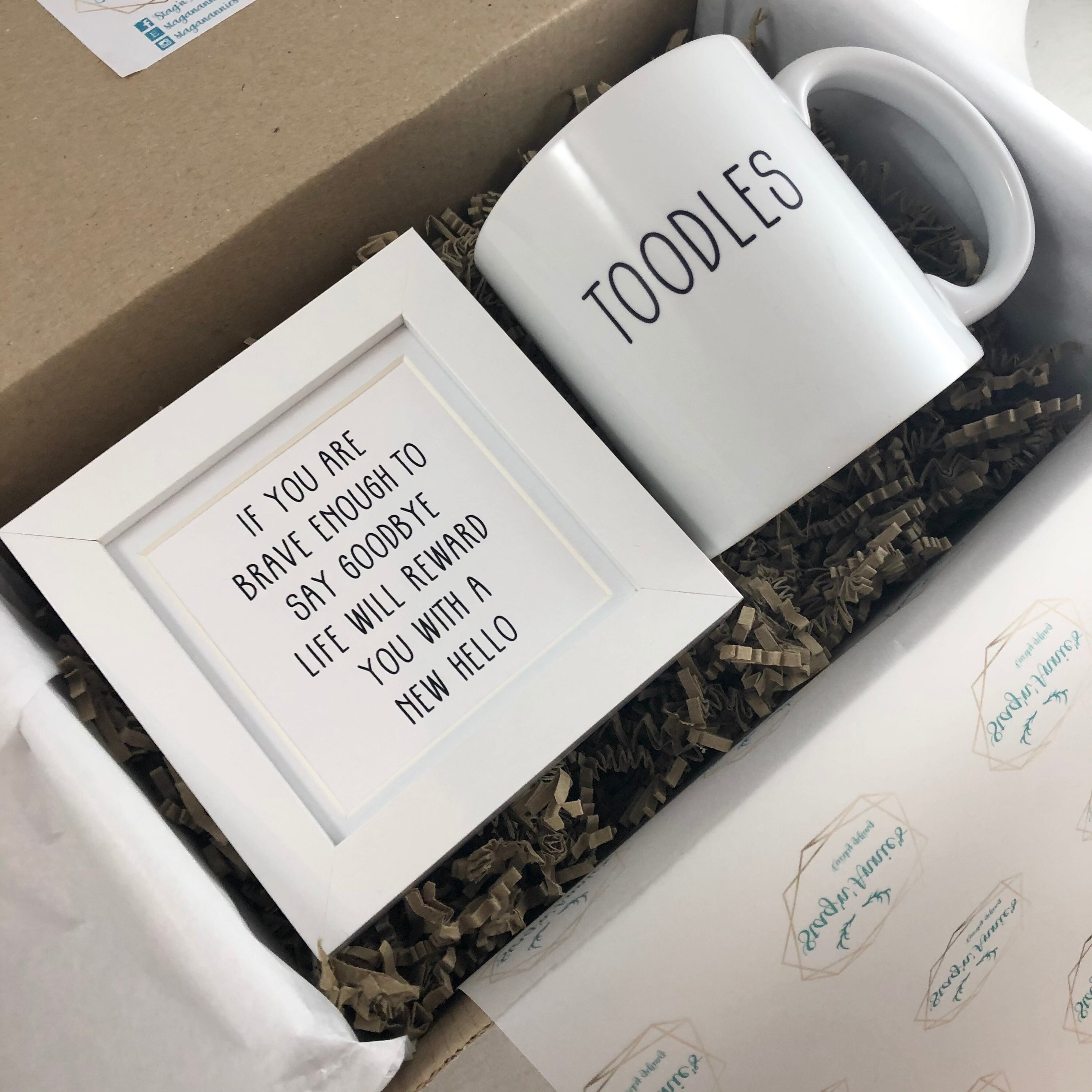 Leaving Gift Set Goodbye Gift new Job Gift Leaving Gifts | Etsy UK