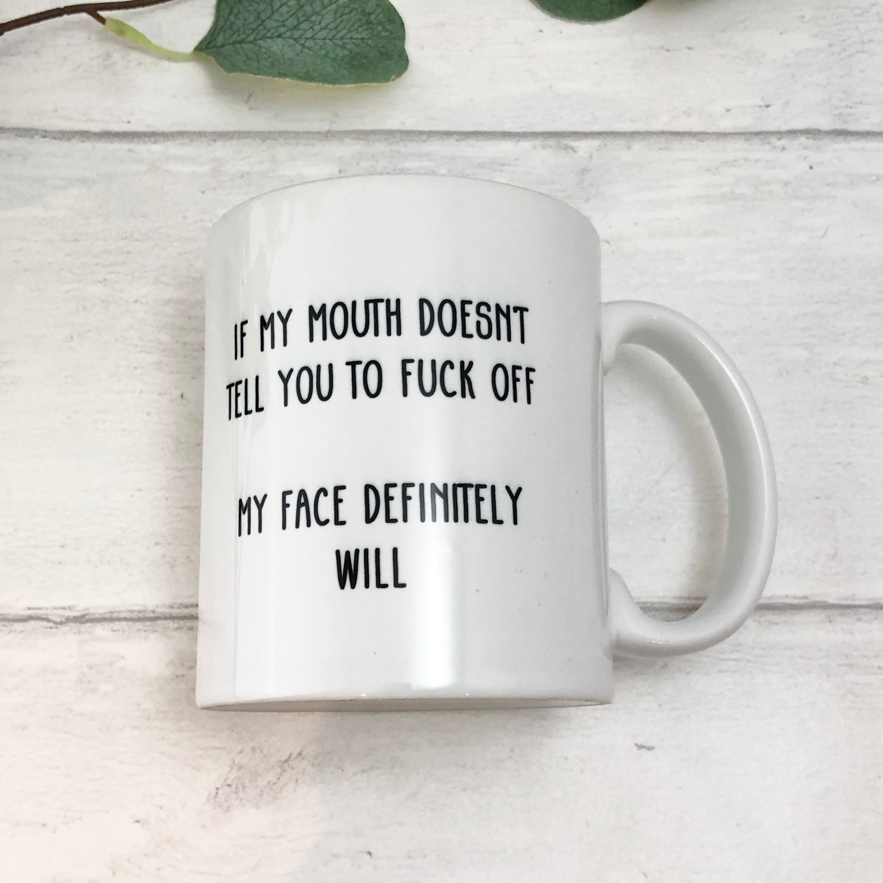 Mature swear mugs Rude coffee mug Funny tea cups in UK | Etsy