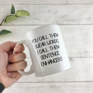 Funny Mug - Gift for Friend - Mugs With Sayings - Swear Words Mug - Mug ...
