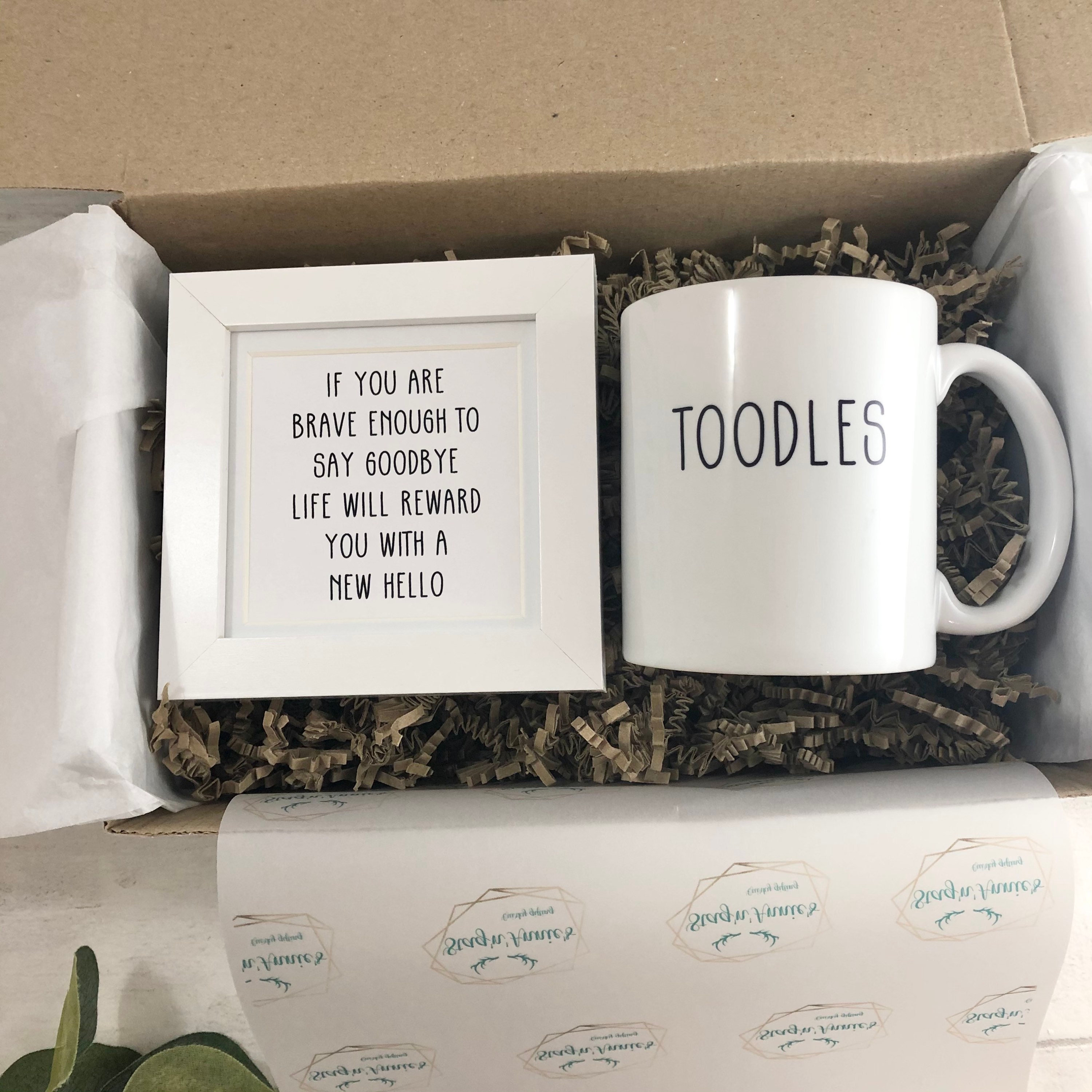 Leaving gift set Goodbye gift New job gift Leaving gifts | Etsy