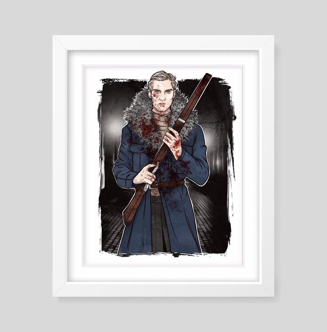 Matthias Helvar the Soldier Print - Etsy