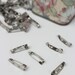 Brooch Backs 6pk Metal Blank Brooches Findings Jewellers - Etsy