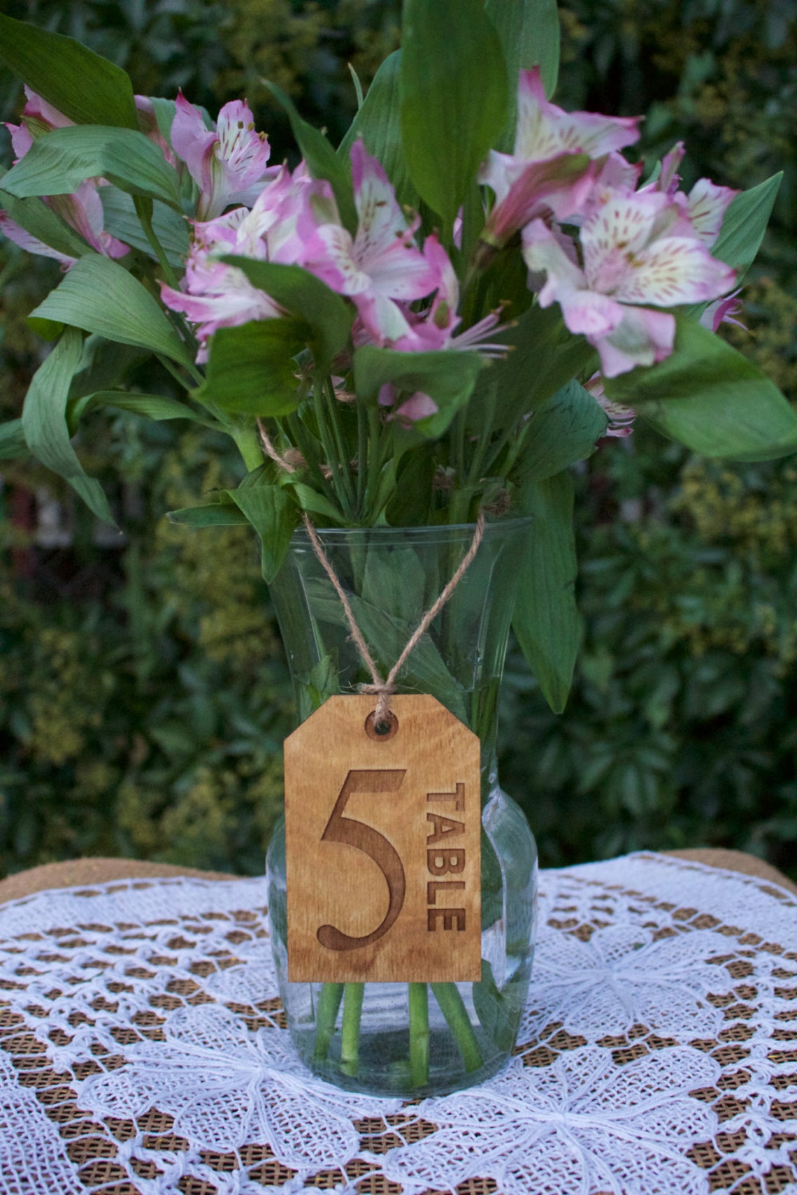 Table Number Tag Centerpiece Wedding Table Numbers Wine | Etsy