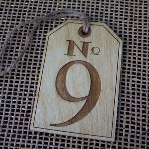 Vintage Tag, Table Number, Wedding Table Numbers, Wine Tag, Wedding ...