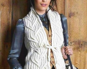 White Sleeveless Jacket - Etsy