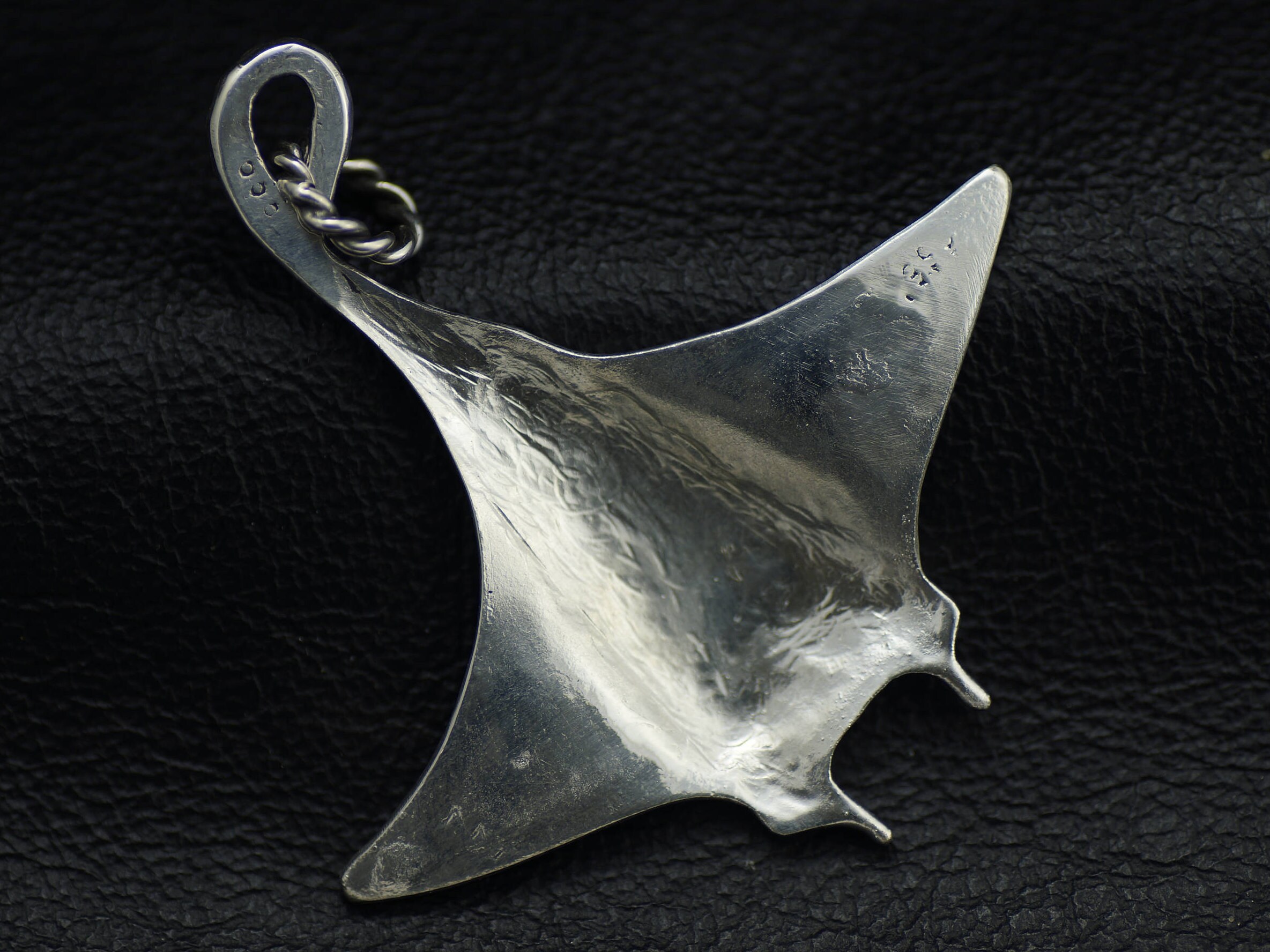 Fine Silver .999 Pure Manta Ray in Viking Style Granulation | Etsy