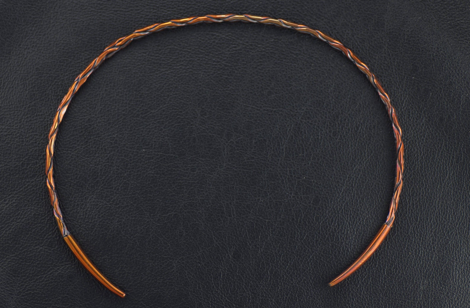 Viking Style Copper Torc - Etsy