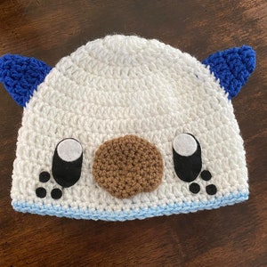 Pokemon Black and White Legends Arceus Oshawott Crochet Beanie Hat ...
