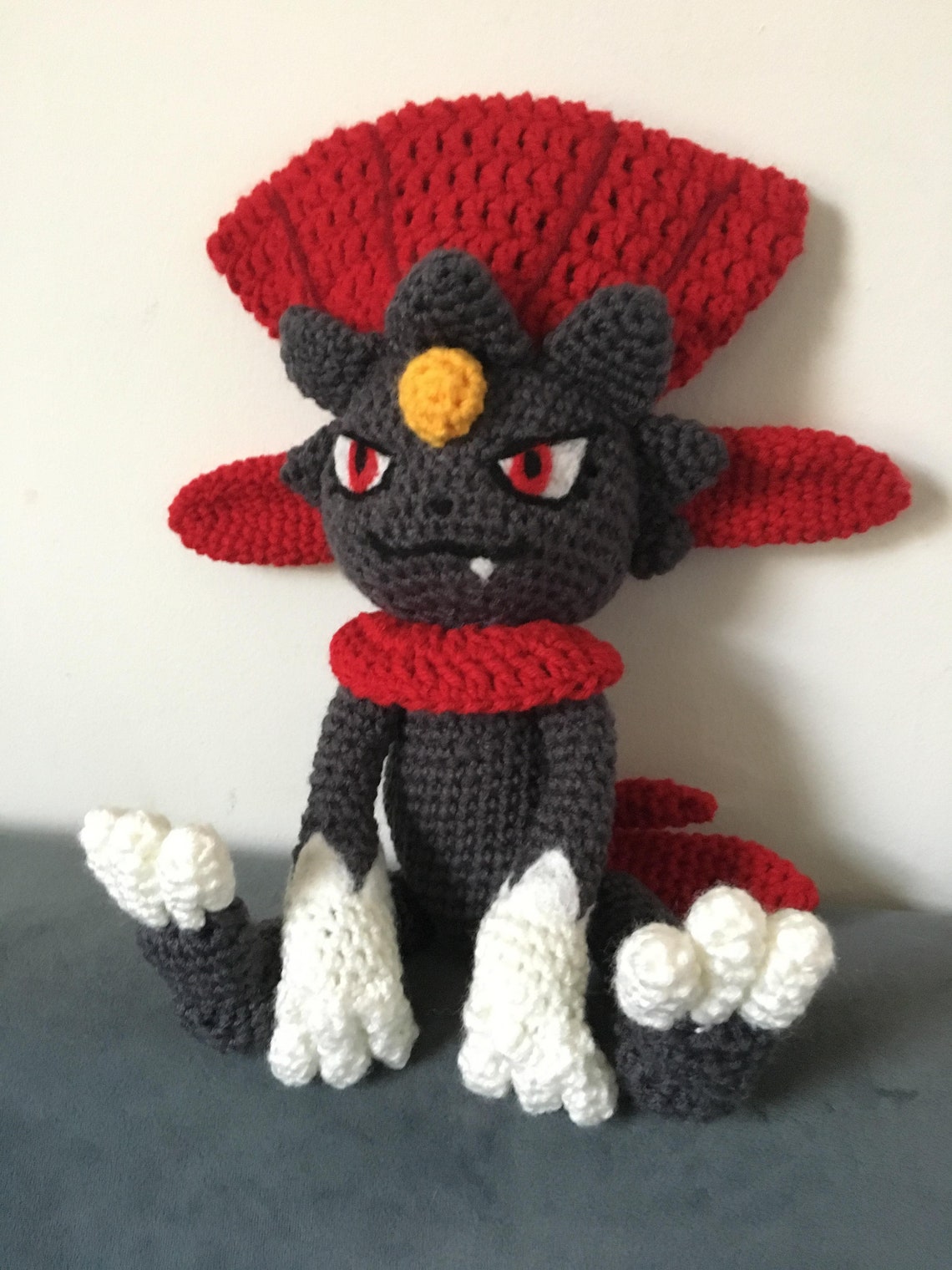 Pokemon Weavile Amigurumi Crochet Pattern PDF ONLY - Etsy