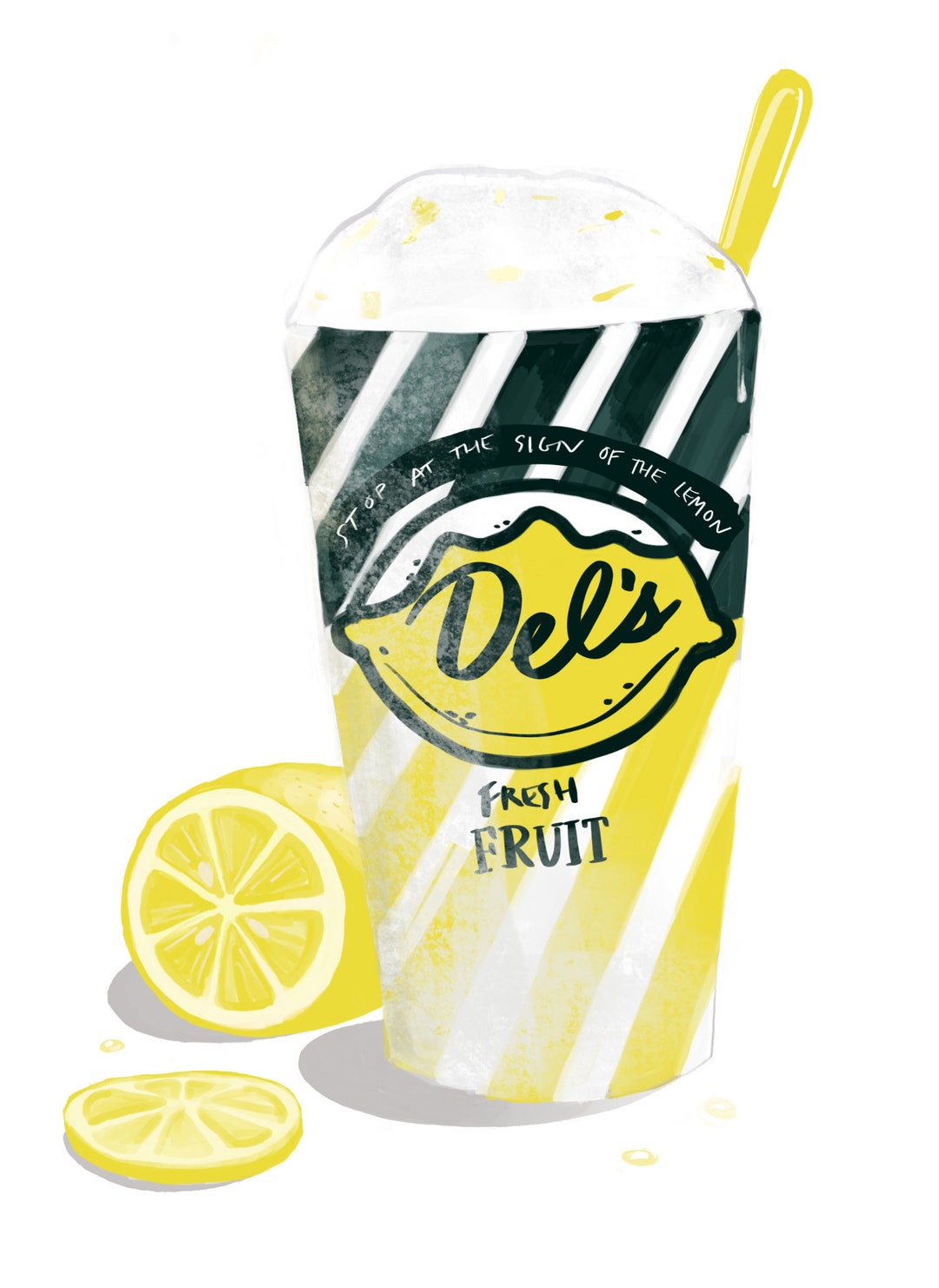Del's Lemonade Print - Etsy