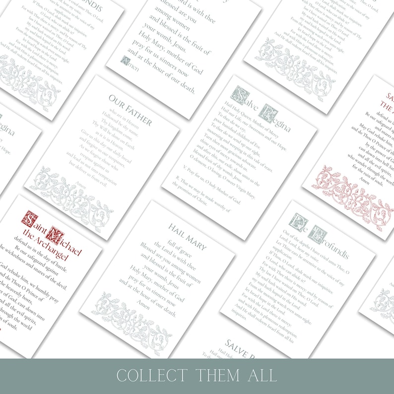 Digital Prayer Card the Golden Arrow | Digital Card | Printable Prayer ...