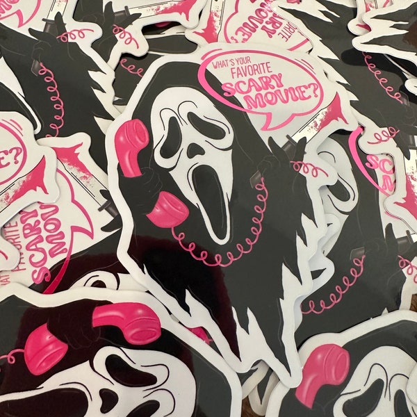 Pink Scream Decals - Etsy