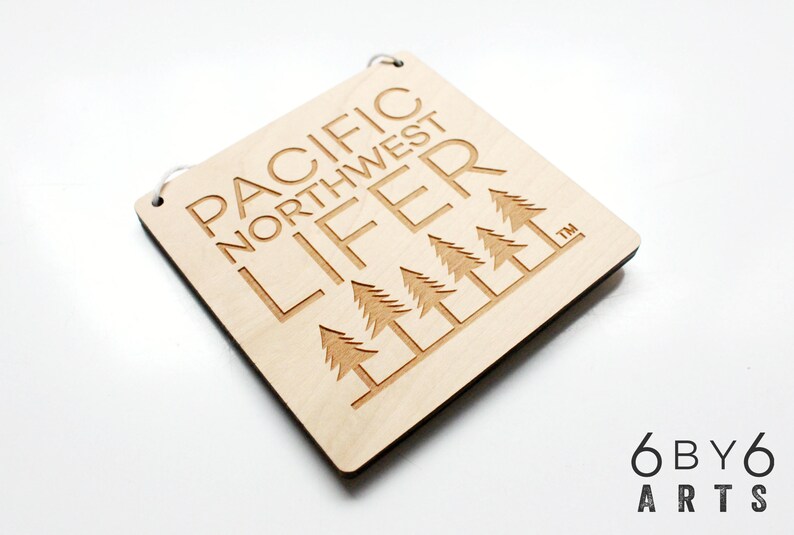 Pacific Northwest Lifer™ Wood Sign Wall Art PNW Love Gifts | Etsy