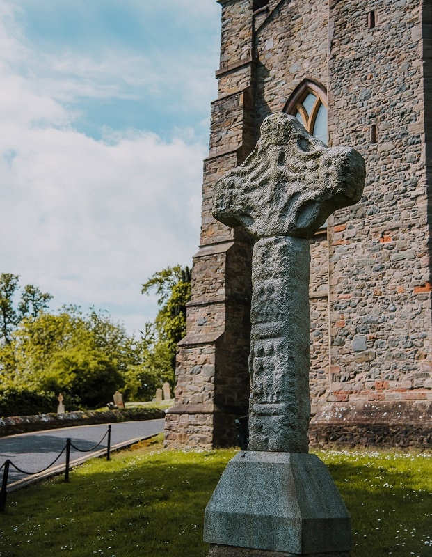 Irlanda Celtic Cross Wall Decor, Cruz Irlandesa, San Patricio, Irlanda ...