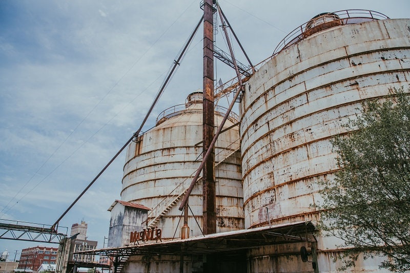 Waco Texas Photo, DIGITAL Waco Silos, Rustic Decor, Silo Art, Texas ...
