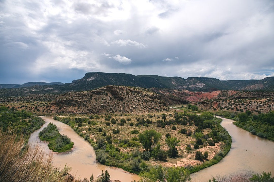 New Mexico Photography, Landscape Photo, Brazos River, Pine Trees, New ...