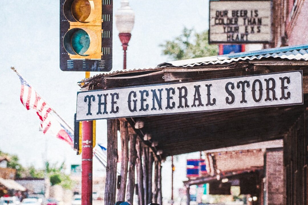 Texas General Store, Fort Worth Texas Photography, Texas Photo, Ft ...