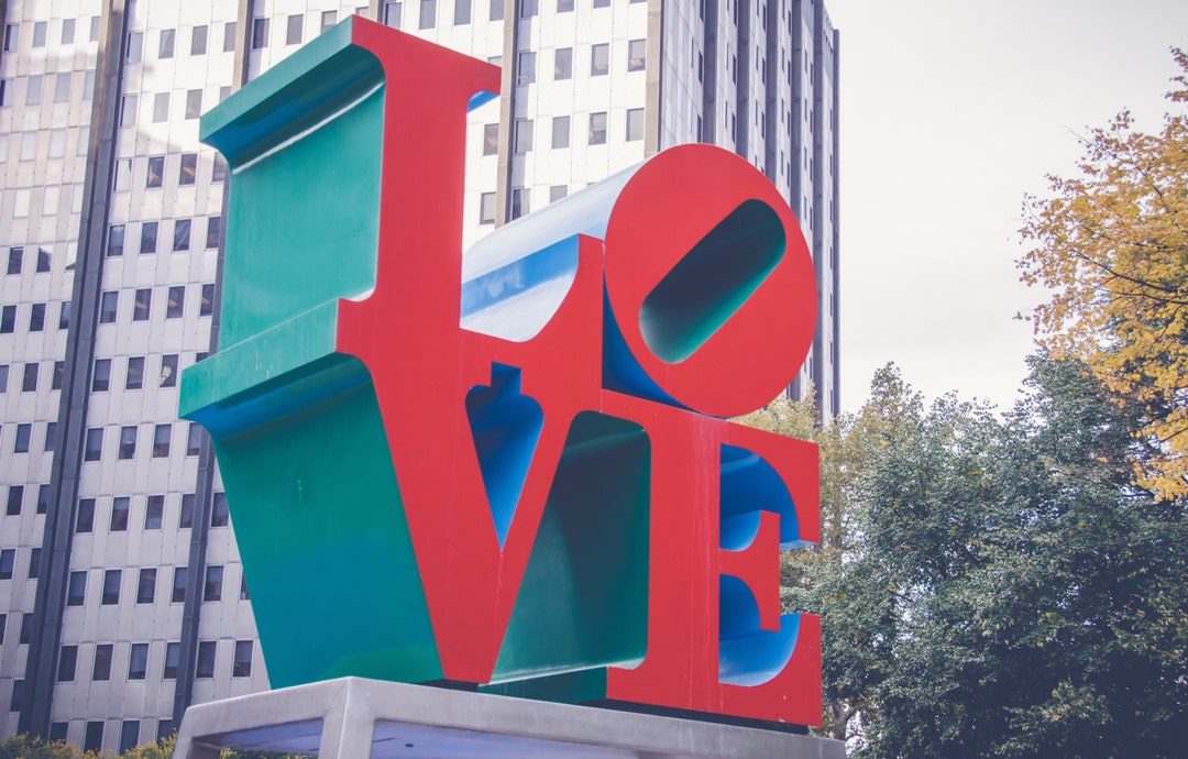 Philadelphia Love Statue, Buildings Street Photography, Fine Art ...