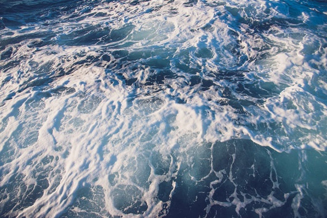Ocean Photo, Sea Foam Beach Photography, Seaside, Nautical Sand Summer ...
