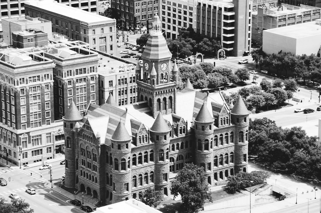 Dallas Texas Downtown Buildings, Red Brick, Old Red Museum ...