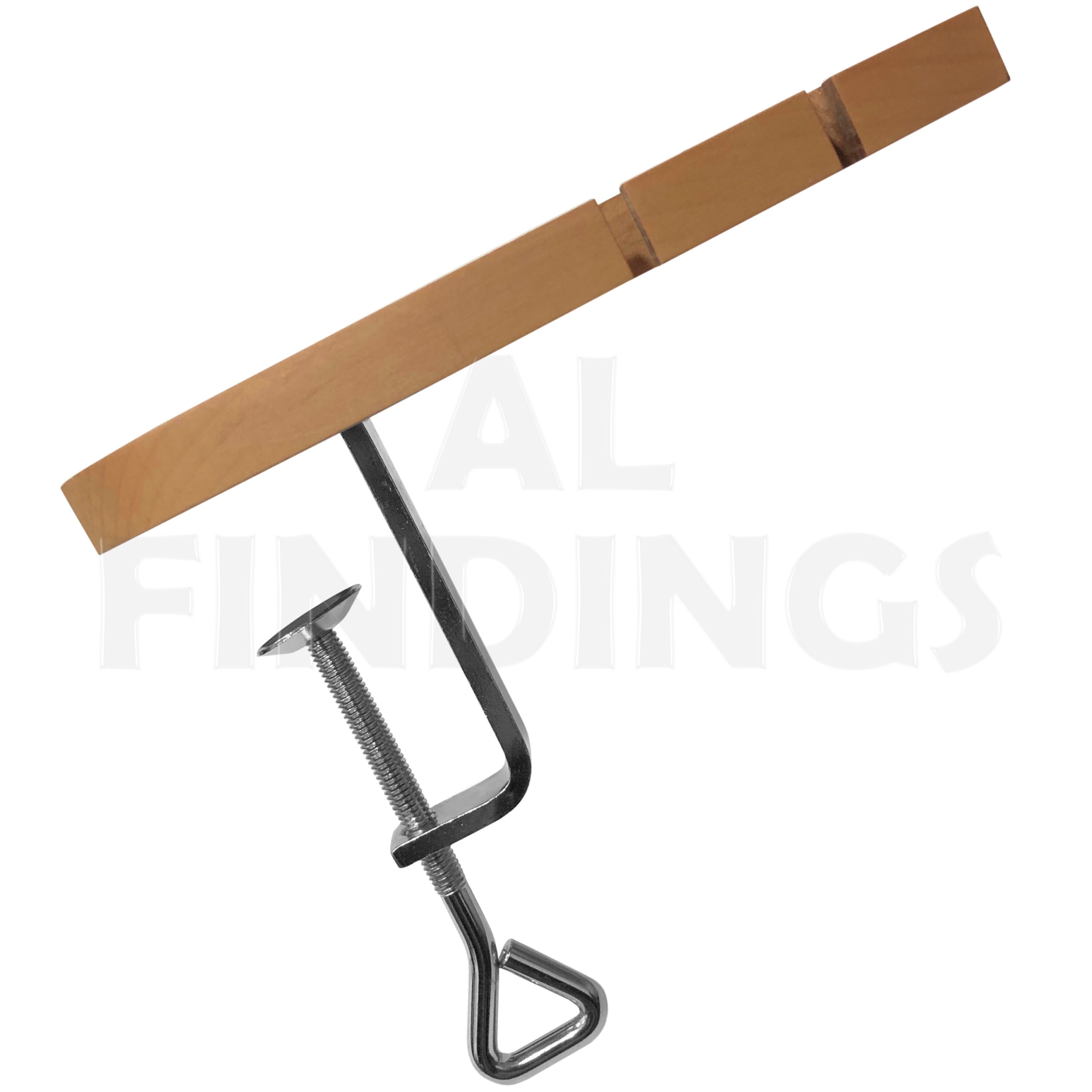 New Hardwood Bench Pin Vice / Clamp Jewellers Jewellery V Slot Watch ...