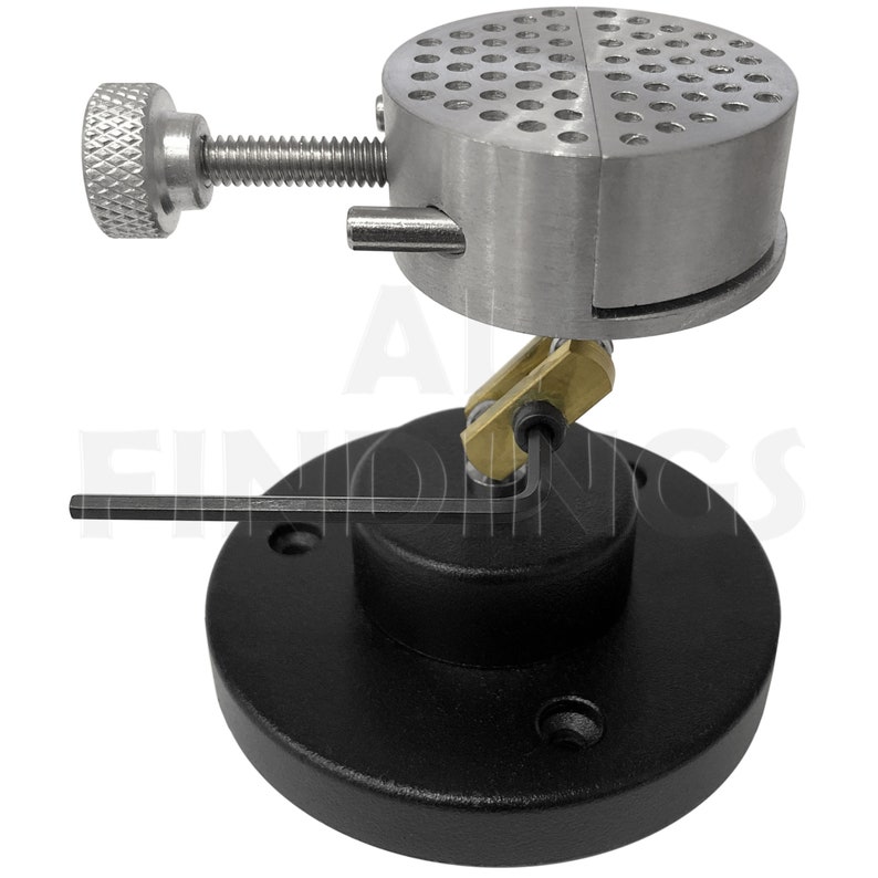 Steel Work Holder Clamp Base Tool Vice Engraver Peg Clamp Jeweller ...