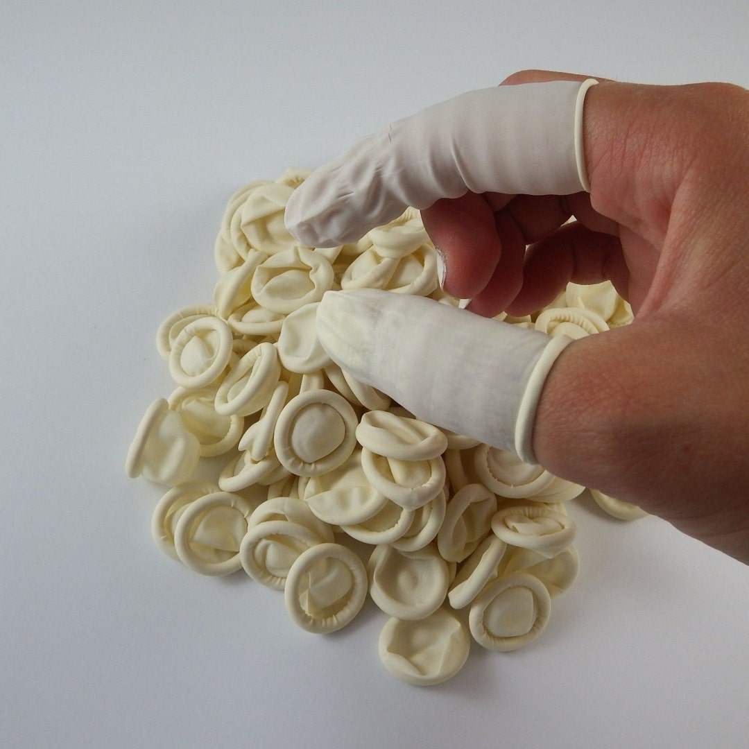 144 RUBBER FINGER CAPS for Handling Watch Movements & Parts Watchmaker ...