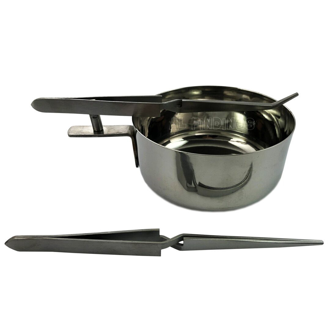 Soldering Solder Cooling Cool Cup Inc. 2 Tweezers Set Jewellers Tool ...