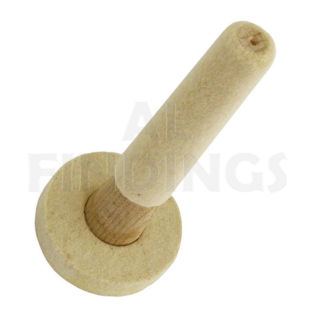 3" Inside Ring Combination Solid Felt Buff Wheel, Polishing Buffing ...