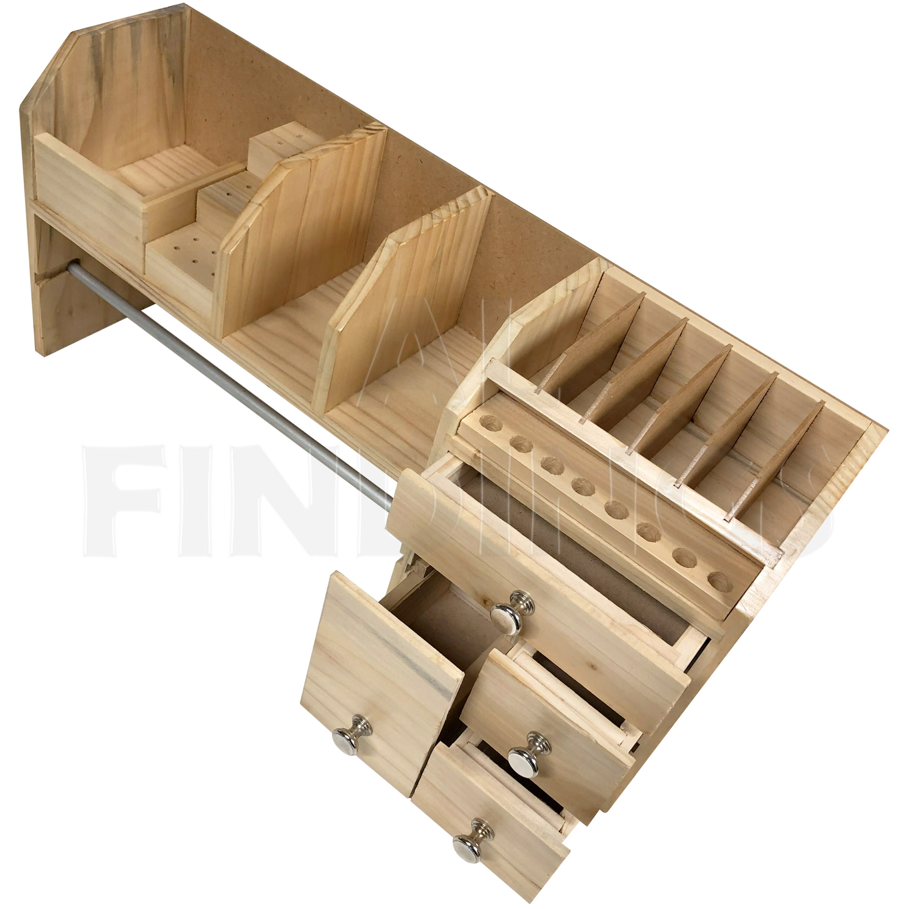 Bench Top Tools Organiser File Plier Watch Parts Storage Bur - Etsy UK