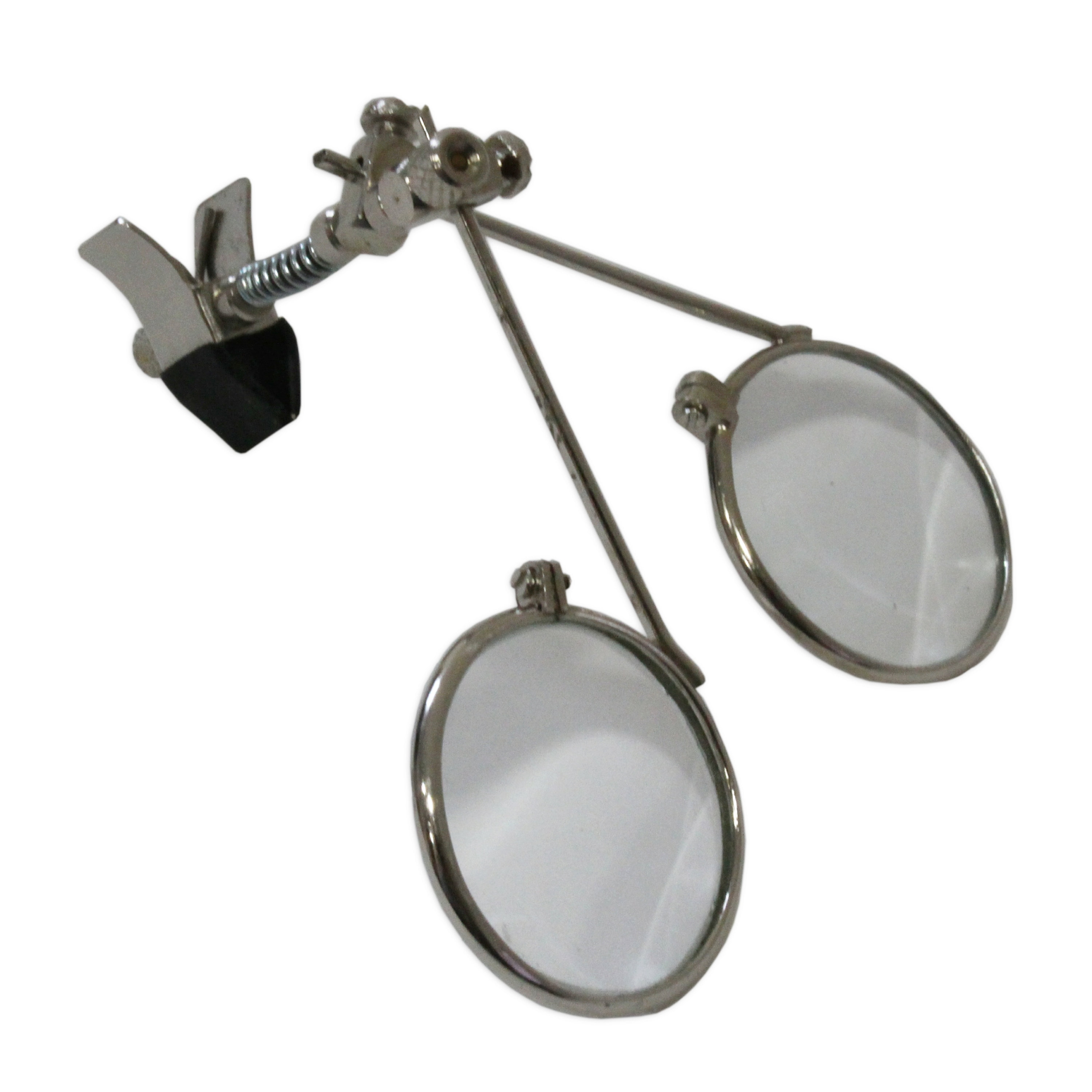 5.5x & 5.5x = 11x Clip on Double Lens Loupe Eyeglass Magnifier Tool (30 ...