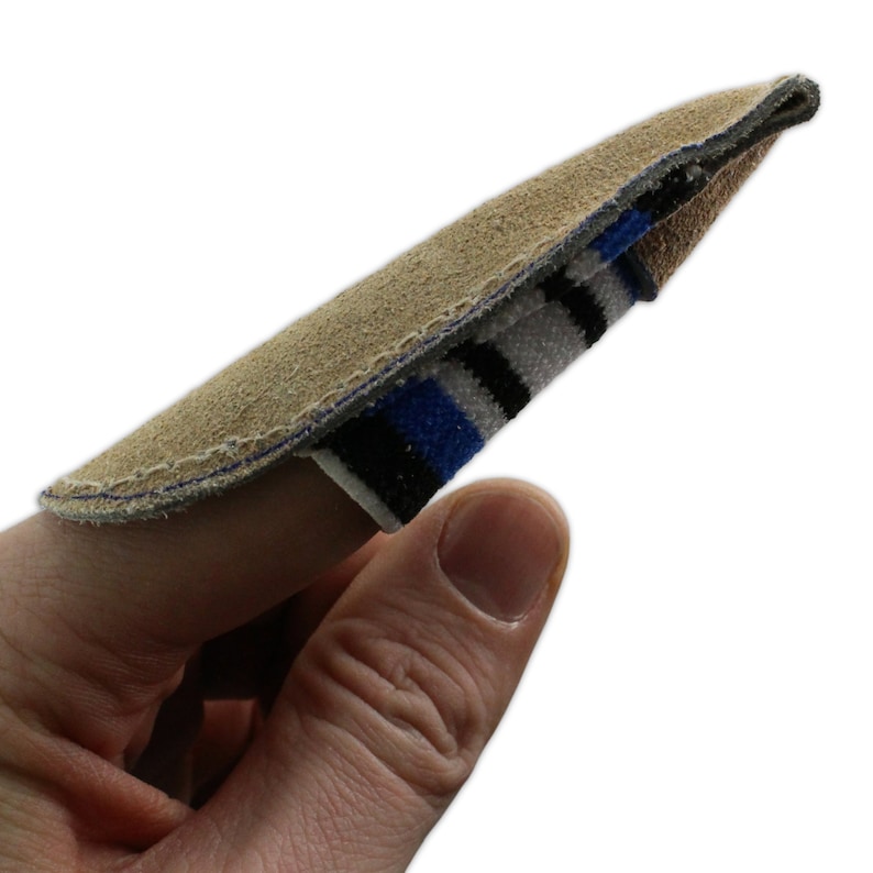 2x Leather Finger Guard Protectors Closed End Sewing Stitching - Etsy ...