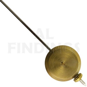 Universal Brass Pendulum Bob Adjustable Wall Clocks Mantle Clock Part ...