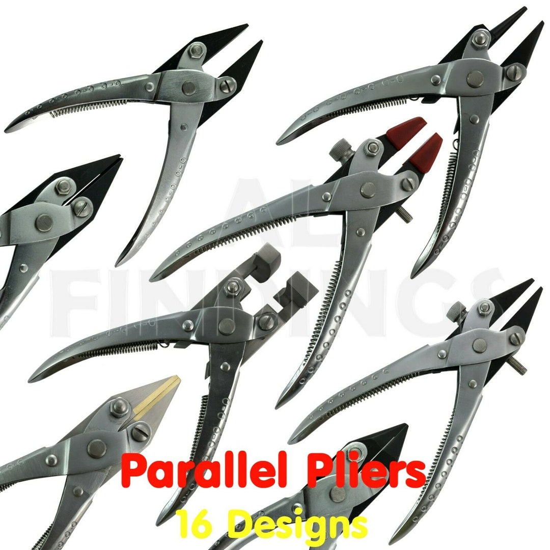 PARALLEL ACTION PLIERS Jewellery Beading Design Tool 16 Designs (100 ...